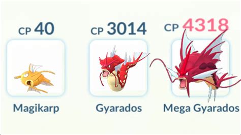 Pokemon Gyarados Evolution Chart