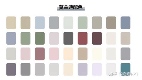 这份莫兰迪色系的ppt，也太太太太太太太太高级了吧！ 知乎