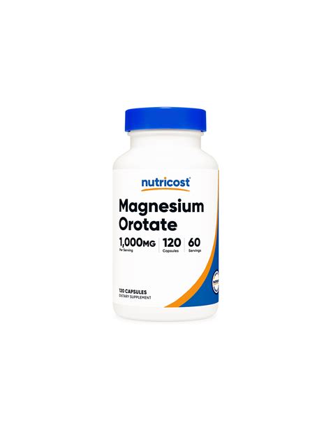Магнезий Оротат x 120 капсули НУТРИКОСТ | Magnesium Orotate x 120 caps ...