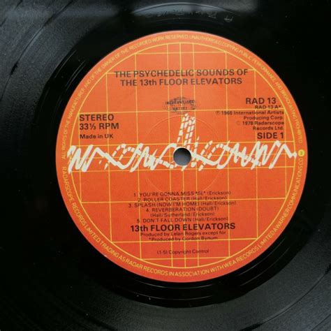 The 13th Floor Elevators Vinyl