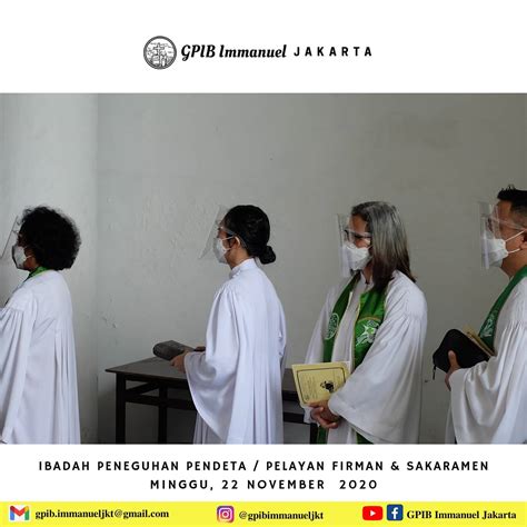 Ibadah Peneguhan Pendeta Pelayan Gpib Immanuel Jakarta Facebook