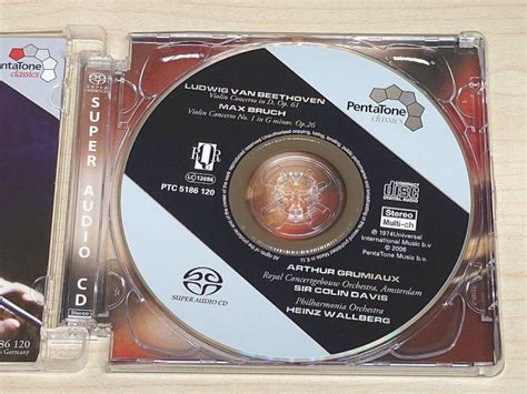 【駱克二手古典cd】beethoven Bruch Violin Concertos Grumiaux Colin Davis Wallberg Sacd 歐版 Yahoo拍賣