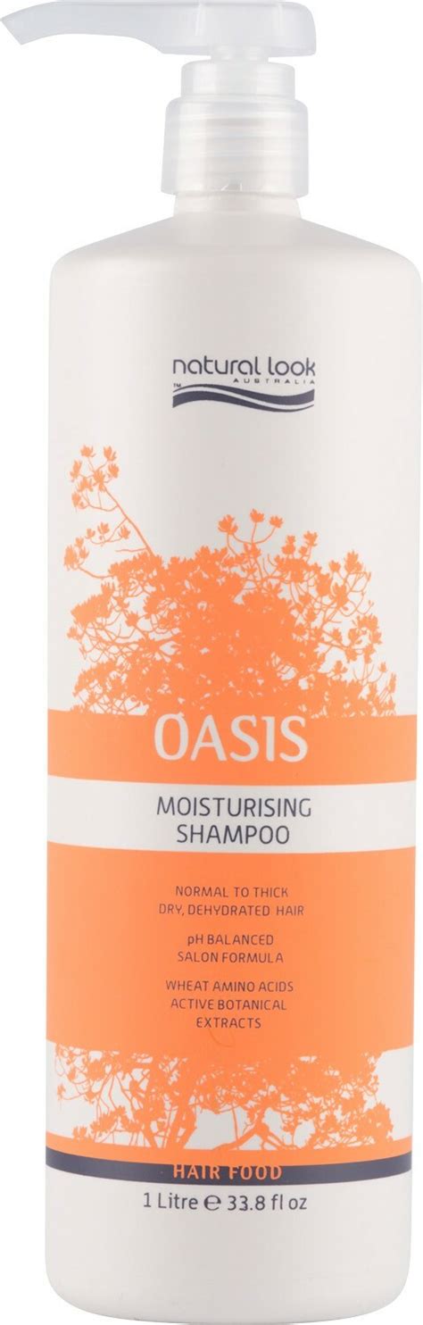 Oasis Moisturising Shampoo 1lt Natural Look