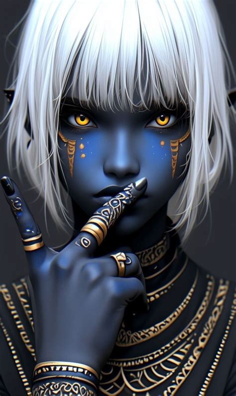 Пин от пользователя Niffty The Gremlin на доске Drow в 2025 г