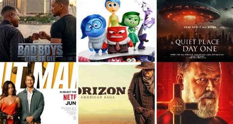 Top Hollywood Movies Releasing In June 2024 Gobookmart