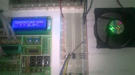 Control De Temperatura Ntc Atmega8 Youtube