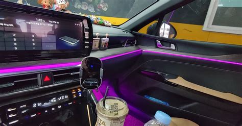 야무진튜닝 K5dl3 3세대광섬유 엠비언트무드등 튜닝 엠비언트라이트 튜닝 갬성튜닝