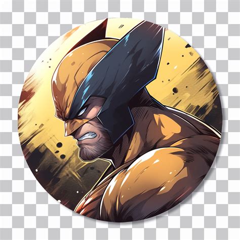 Marvel Deadpool Comics Sticker Free Digital Png Stickers