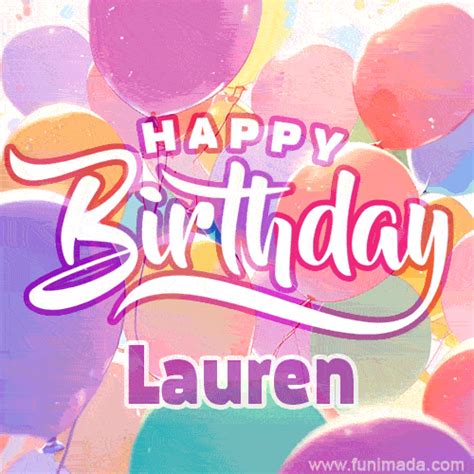 Happy Birthday Lauren S For Her Download On