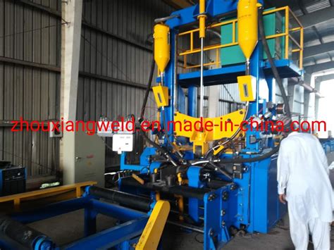 H Beam Full Welding Integral Assembly Straightening Flange Web Machine Automatic Welding