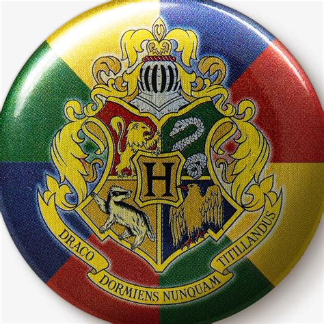 Hogwarts Gryffindor House Crest Minalima