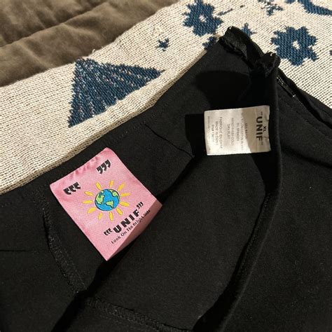 Unif Womens Black Skirt Depop