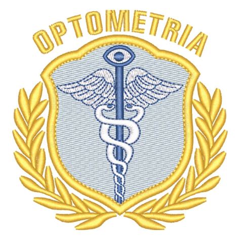 Matriz De Bordado Logomarca Optometria Em Vários Tamanhos E Bordados