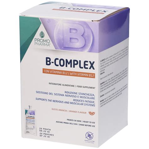 B Complex 20 Sachets Energy And Fatigue Reduction Supplement