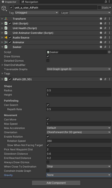 A Pathfinding Project Module Unity RTS Engine Documentation