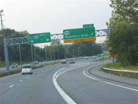 Interstate 490 Westbound New York State Roads