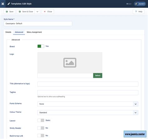 Cassiopeia Template What Can It Do And What Sites Is It Suitable For Joomla Learning Center