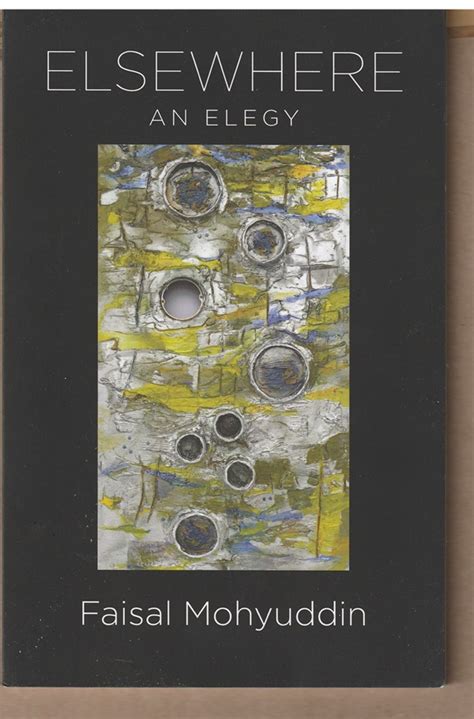Book Review “elsewhere An Elegy” By Faisal Mohyuddin Patrick T Reardon