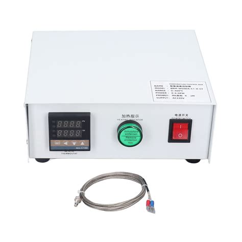 PID Temperature Controller Kit With Thermocouple Digital Heating Control Box For AC V