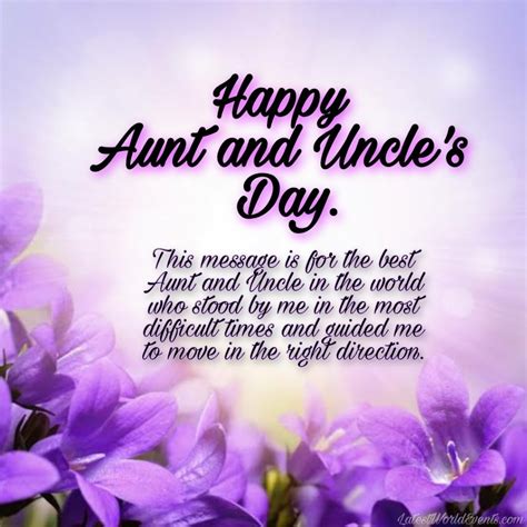 Happy Aunt And Uncle Day Quotes Latest World Events