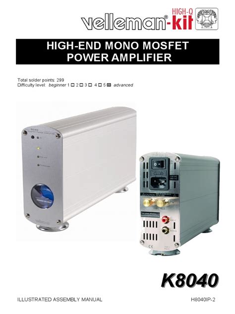 Illustrated Assembly Manual K8040 Rev2 Pdf Electrical Connector