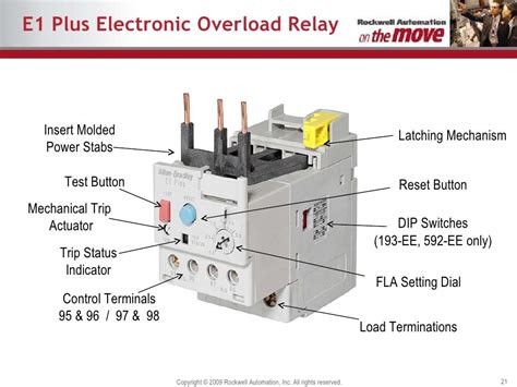 Industrial Control Motor Overload Protection