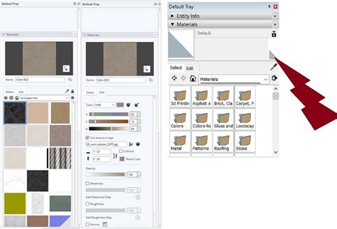 Where Is The Default Color Button In Sketchup 2025 Sketchup