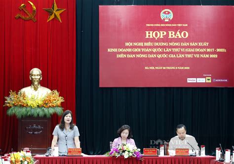 Hình ảnh Họp báo Hội nghị Biểu dương nông dân sản xuất kinh doanh giỏi toàn quốc lần thứ VI