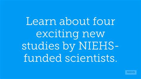 Niehsfunded National Institute Of Environmental Health Sciences Niehs