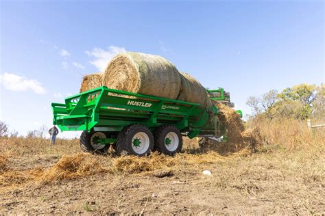 Hay Feedout Wagon Cattle Feeder Balexpress Hustler Equipment