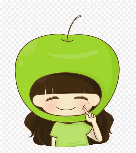 苹果小女孩png图片素材下载 图片编号ymjrrmll 免抠素材网