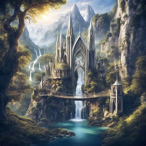 Rivendell Lotr Elven Design I 2025 Skog
