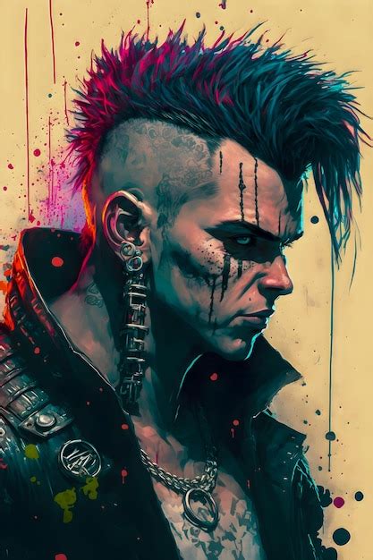 Punk Boys With Mohawks