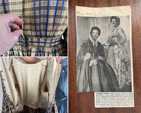 1800s Dickens Dream Dress Victorian Vintage Antique Brown Etsy