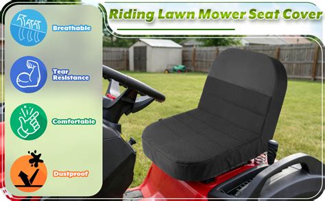 Easecos Riding Lawn Mower Seat Cover Lawn Tractor Seat