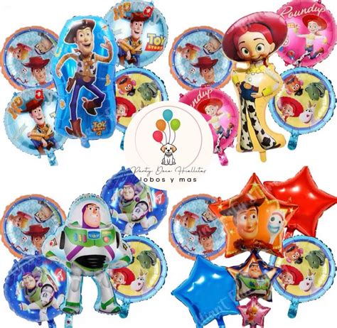 🌟🌟🌟 Juego De Globos De Fiesta De Toy Party Deco Hullitas