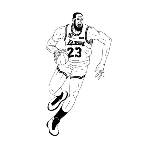 Lakers Coloring Pages