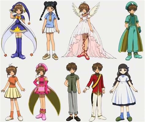 Cardcaptor Sakura All Outfits