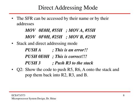 Ppt Instruction Set Summary Powerpoint Presentation Free Download