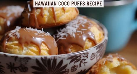 Hawaiian Coco Puffs Recipe Easy Kitchen Guide