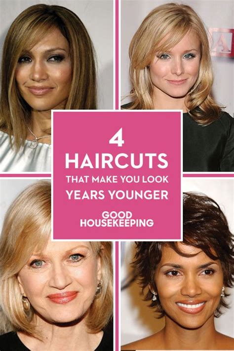 Haircuts To Look Younger Flattering Haircuts And Hairstyles