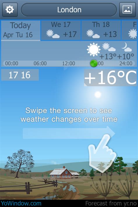 YoWindow A Neat Animated Weather App For IOS