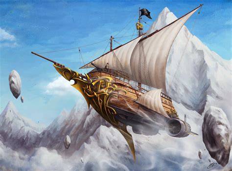 Skyships Technology Science In Lands Of Erdos World Anvil