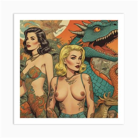 Sex And The Dragon Art Print By 69 Xart Designs Fy Sex And The Dragon Art Print By 69 Xart Designs Fy