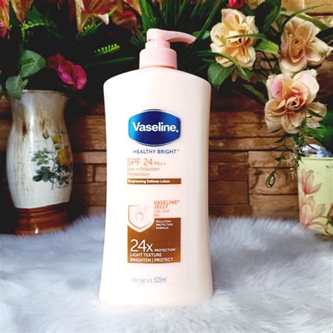 Vaseline Healthy Bright Pink Uv Whitening Niacinamide Body Lotion Extra