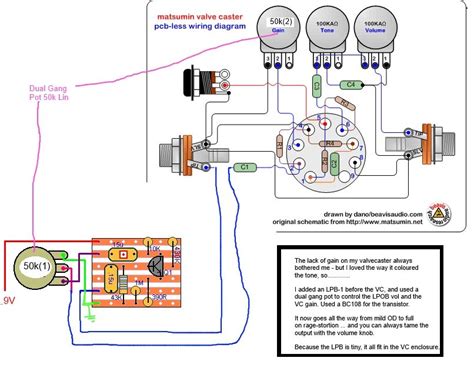 Tube Boost Pedal Schematic