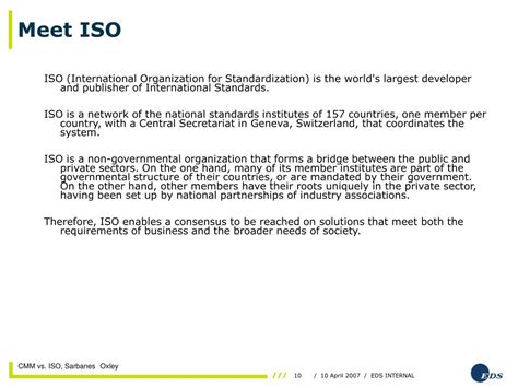 PPT CMM Vs ISO PowerPoint Presentation Free Download ID 5599572