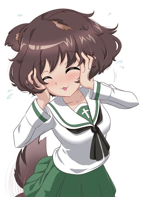Akiyama Yukari Girls Und Panzer Drawn By Shiinaexcel Danbooru