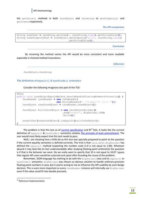 Json Processing Api Jsr 353 Review Pdf