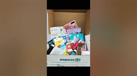 Full Box Of Samples Pinchme Unboxing Pinchme Youtube